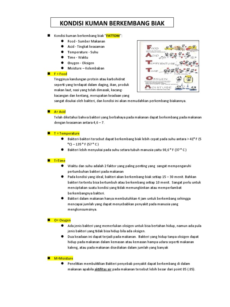 Food Safety FATTOM | PDF