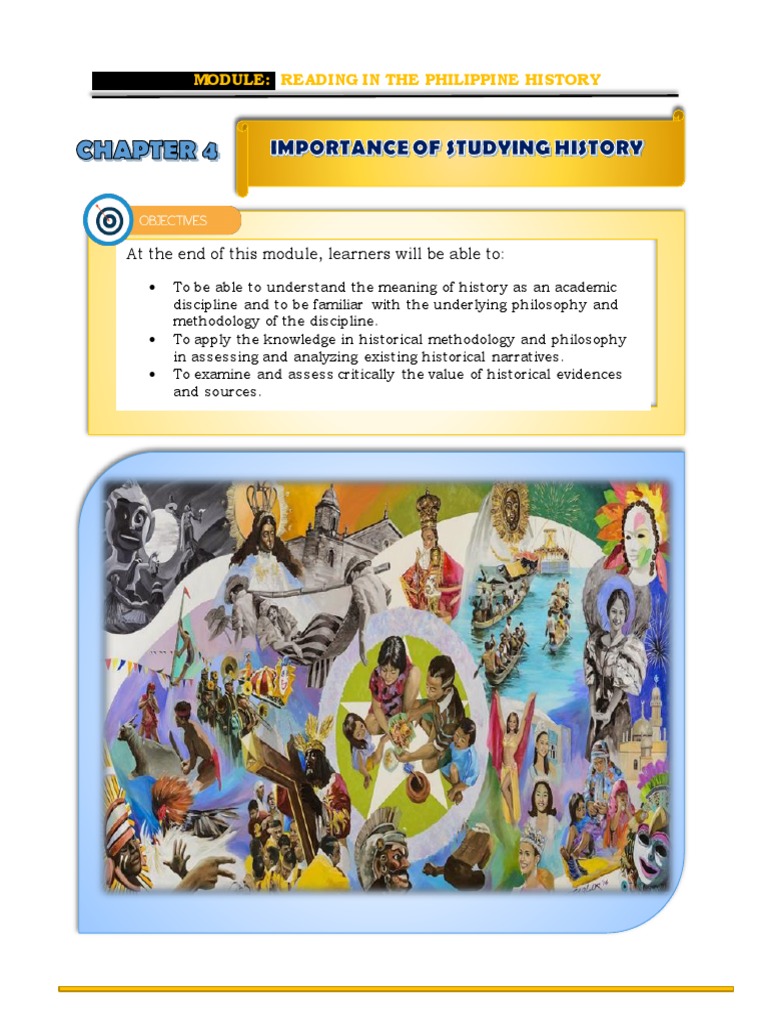 Chapter 4 - Importance of Studying History | PDF | Science | Disciplines