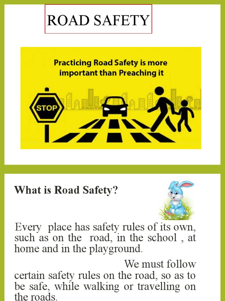 Road Safety Week Activity | PDF