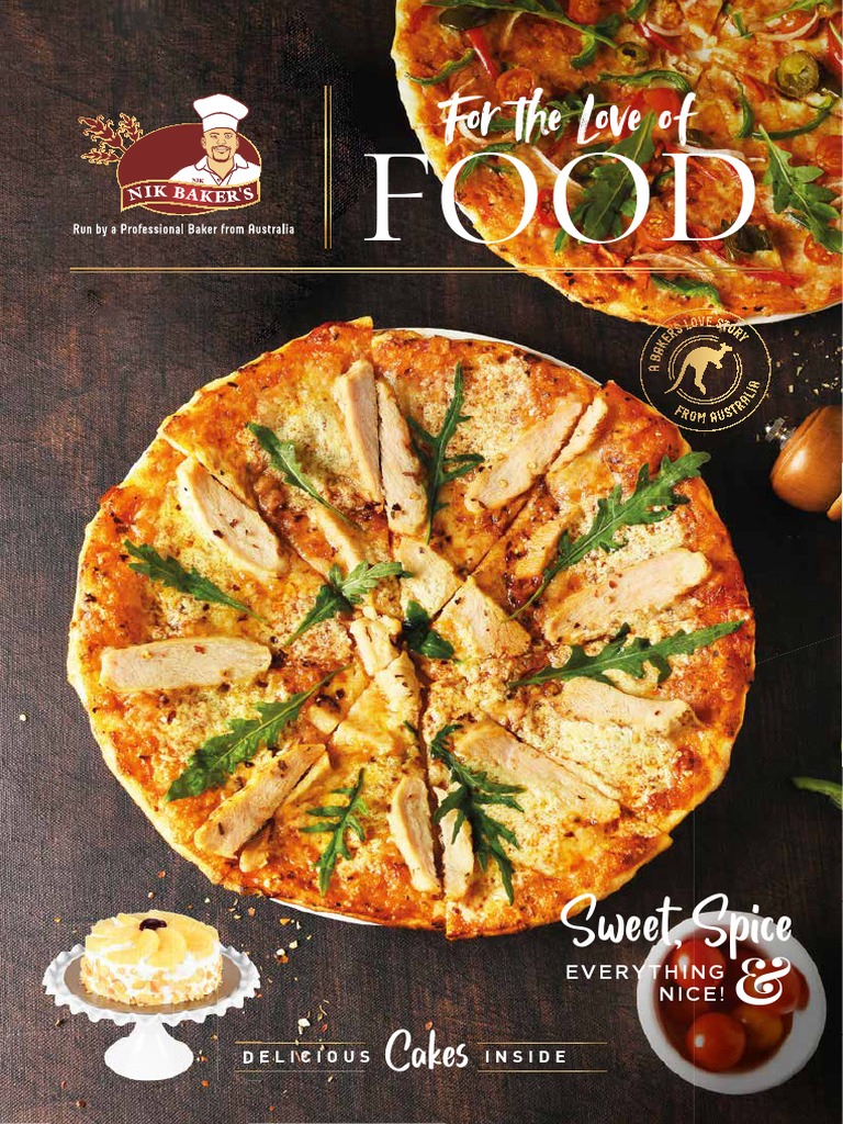 Menu Nik Bakers | Download Free PDF | Cakes | Thai Cuisine