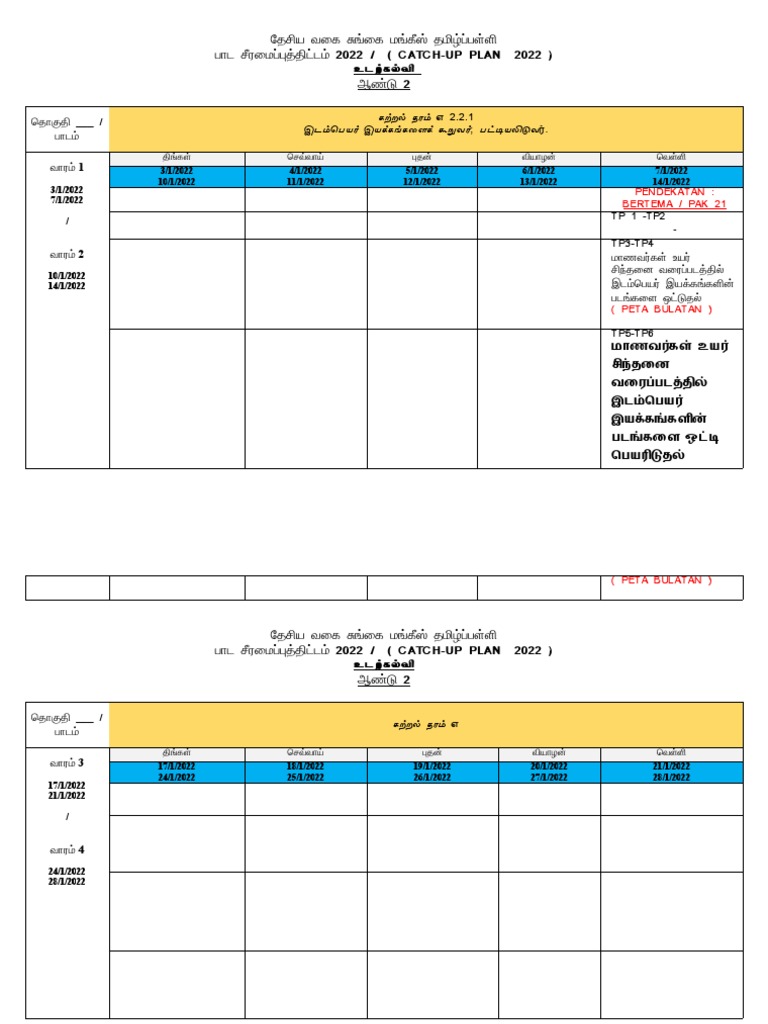 Catch Plan PJ | PDF