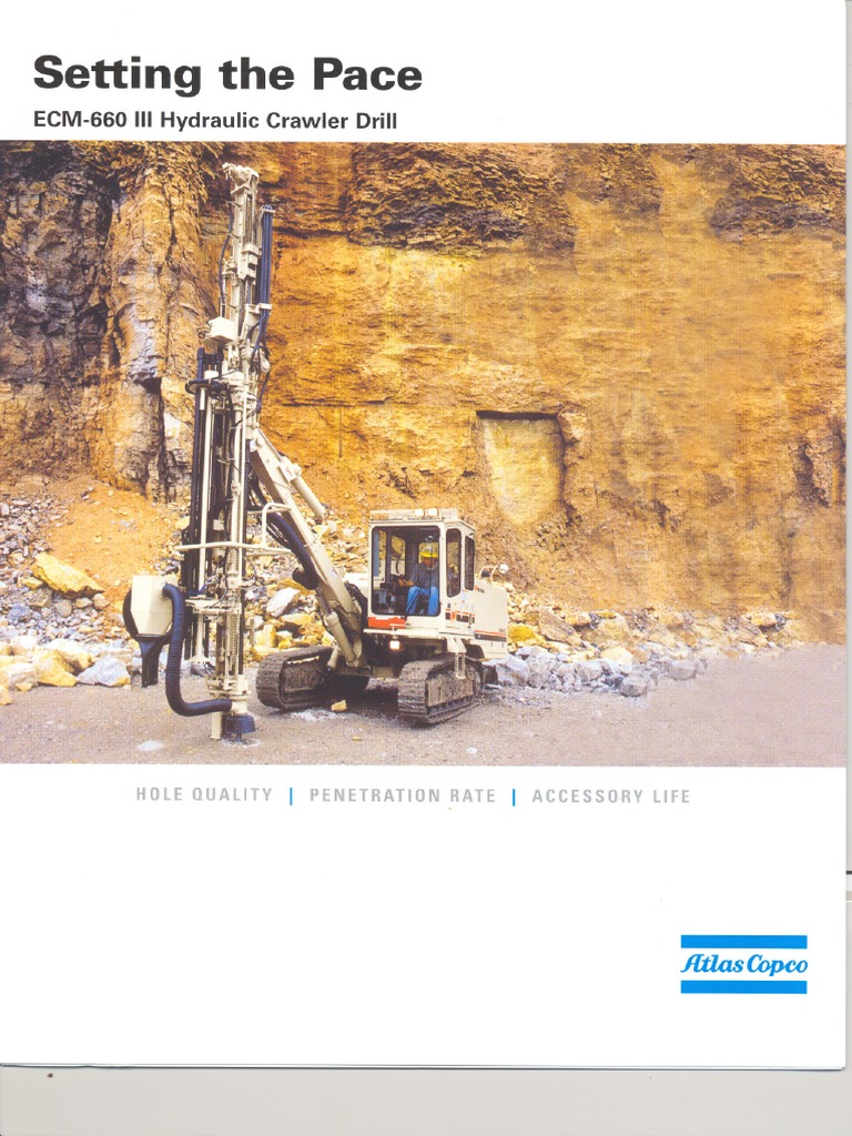 IR ECM660 III Trackdrill | PDF | Vehicles | Manufactured Goods