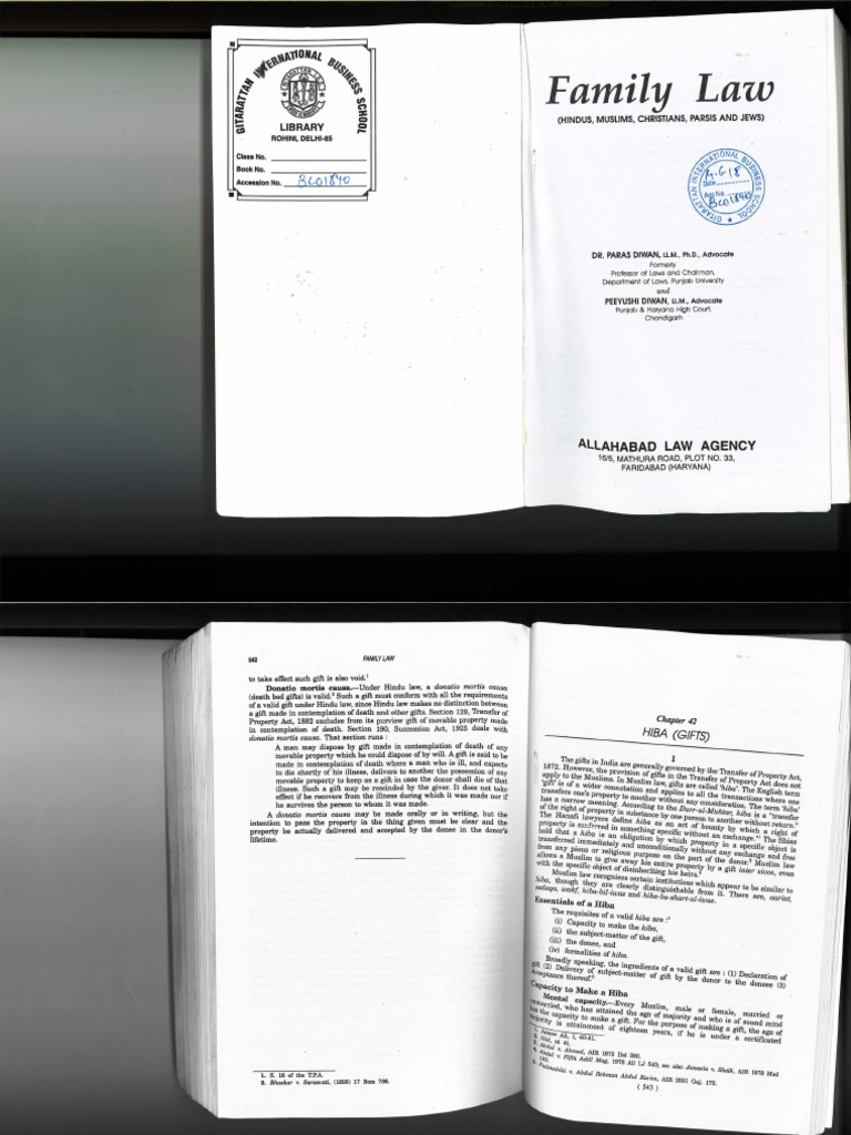 Family Law by Paras Diwan | PDF