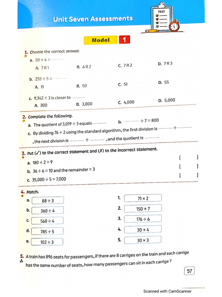Unit 8 Grade 4 Second Term | PDF