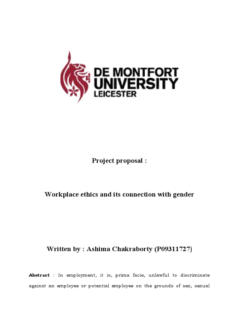 Gender Discrimination in the Workplace | PDF | Sexism | Employment