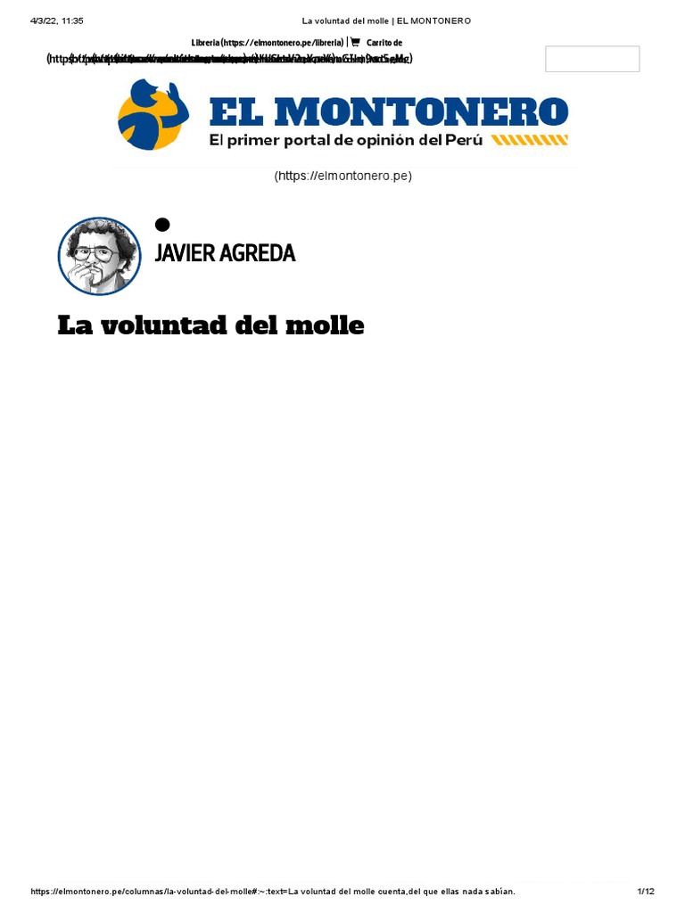 La Voluntad Del Molle | PDF