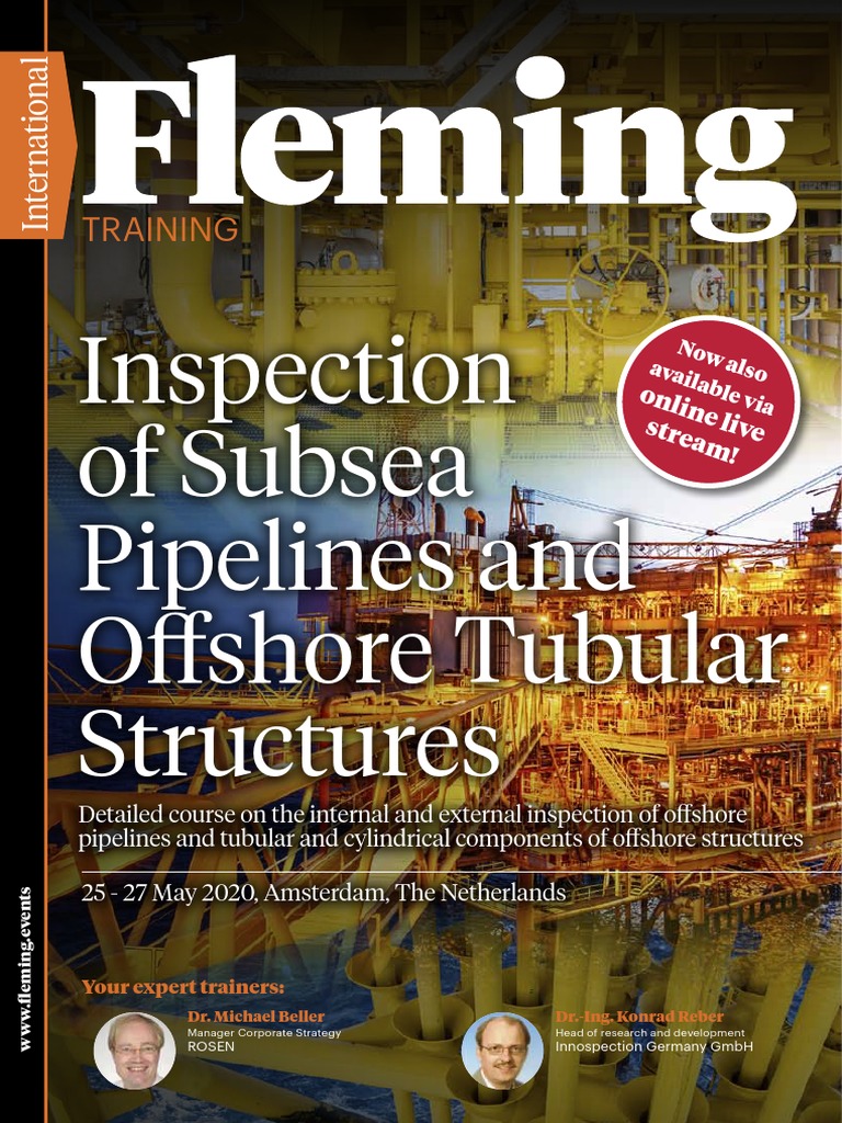 Inspection of Subsea Pipelines and Offshore Tubular Structures | PDF ...