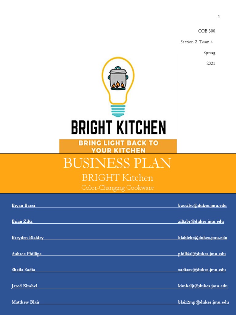 Final Business Plan 4-15-2021-1 | PDF