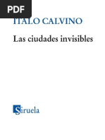 Contreras Castro, Fernando - La Ciudad Ya Es Ficción Antes de La ...