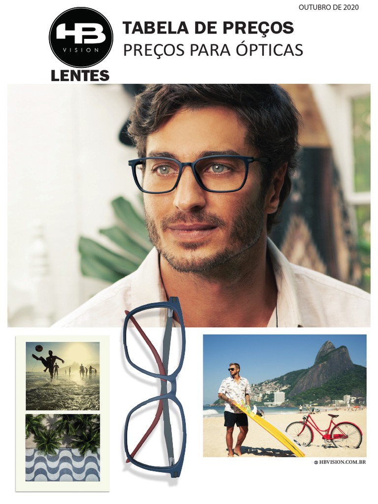 BRASLAB Tabela de Optica HB | PDF | Ótica | Atômica