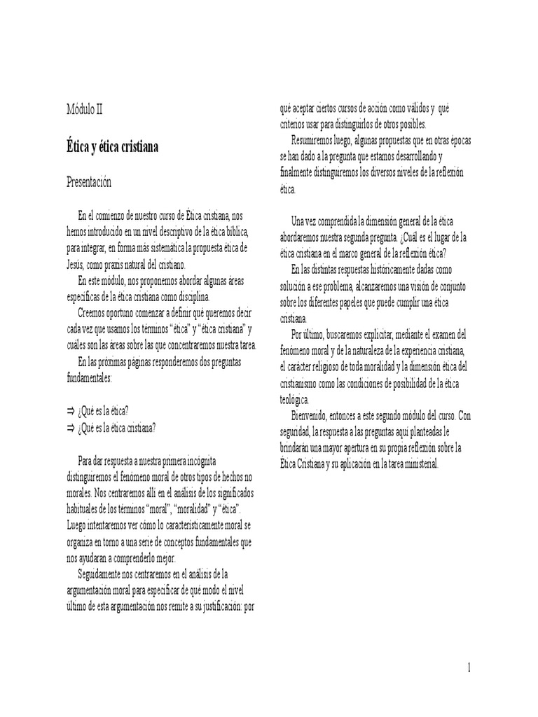 ETC-M Dulo Dos | PDF | Moralidad | Proposición