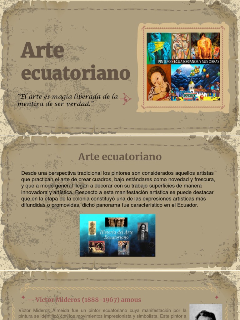 Arte Ecuatoriano | PDF | Ecuador | Estética