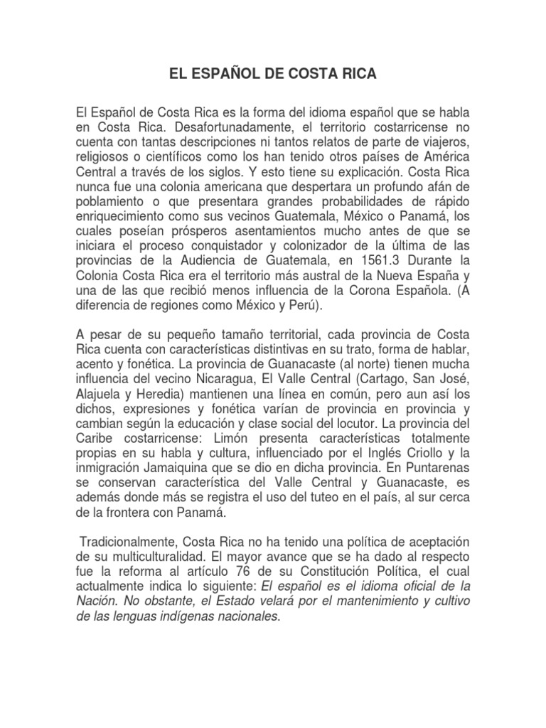 Variedades Lexicas, Semánticas y Morfológicas PDF | PDF | Idiomas ...