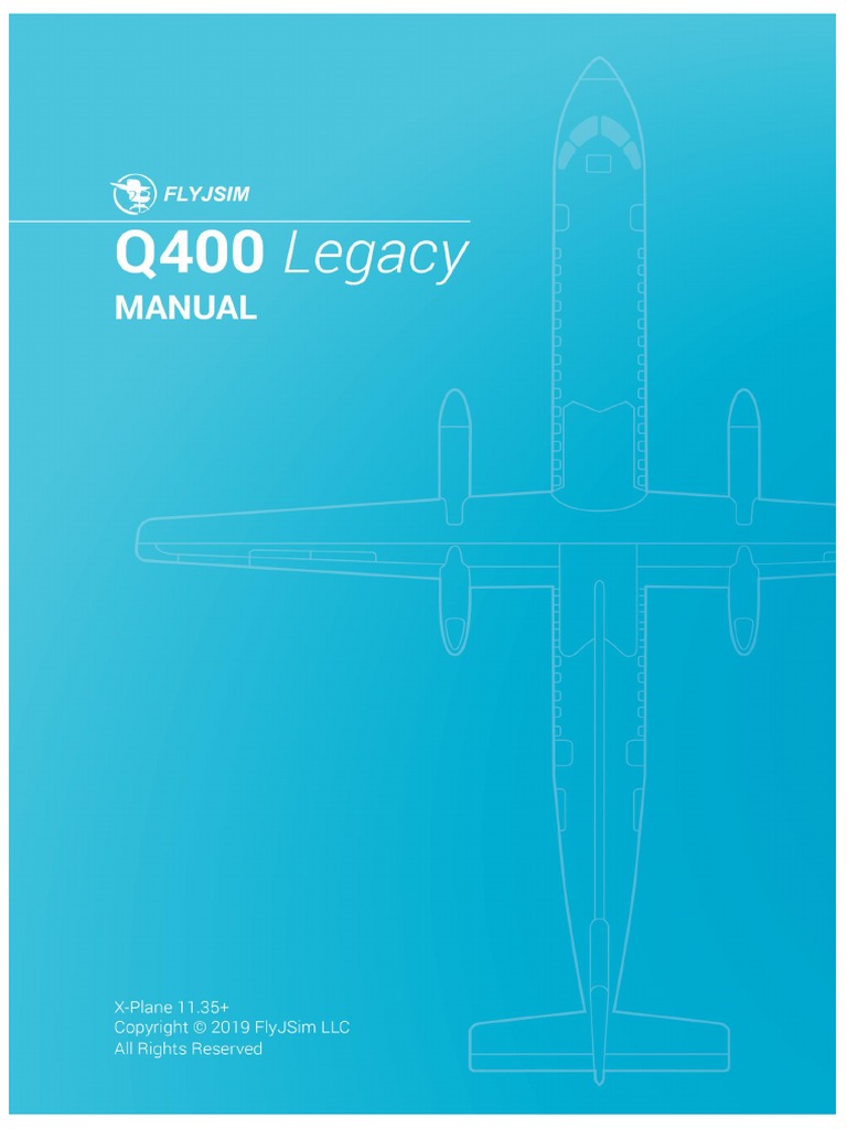 FJS Q400-Legacy Manual | PDF | Flap (Aeronautics) | Aviation