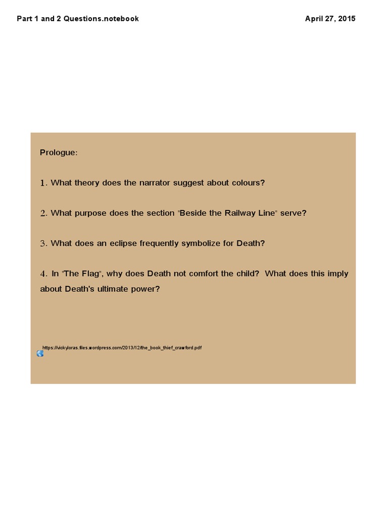 Section 1 Questions | PDF