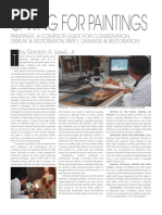 Artwork Condition Report Samples | PDF | Museum | Materials