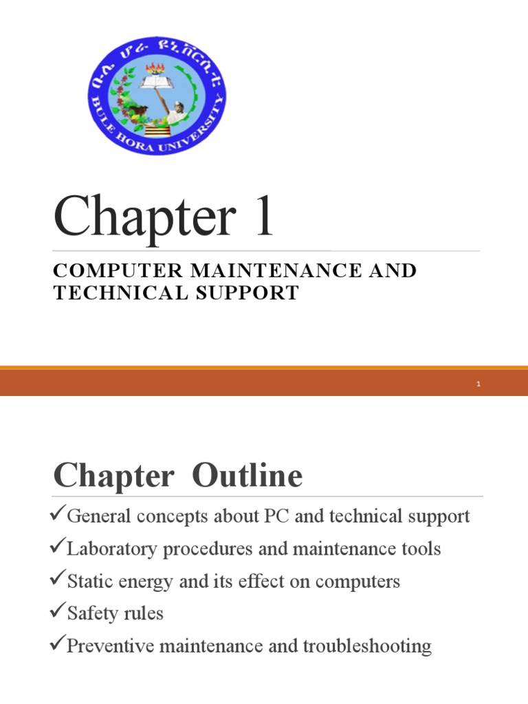 Computer Maintenance and Technical Support | PDF | Electrostatic ...