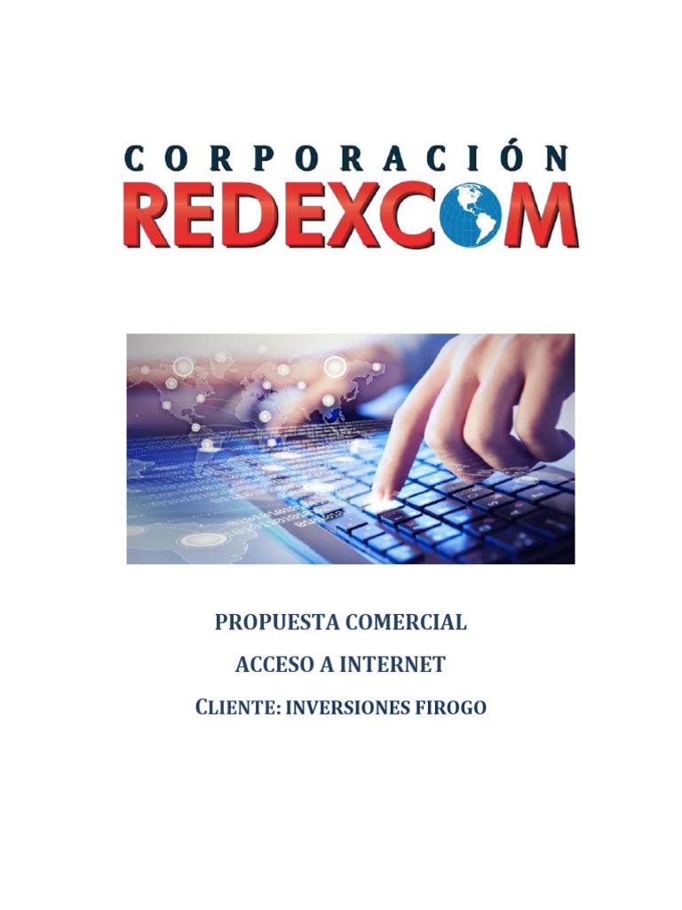 Propuesta Comercial Corporativo Cliente Inversiones Firogo | PDF ...