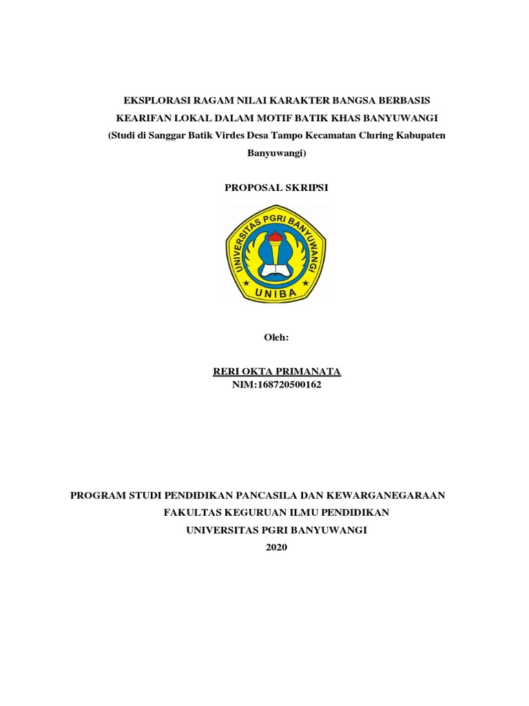Skripsi Siap Print | PDF