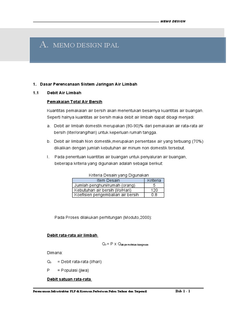 A. Memo Design Ipal | PDF