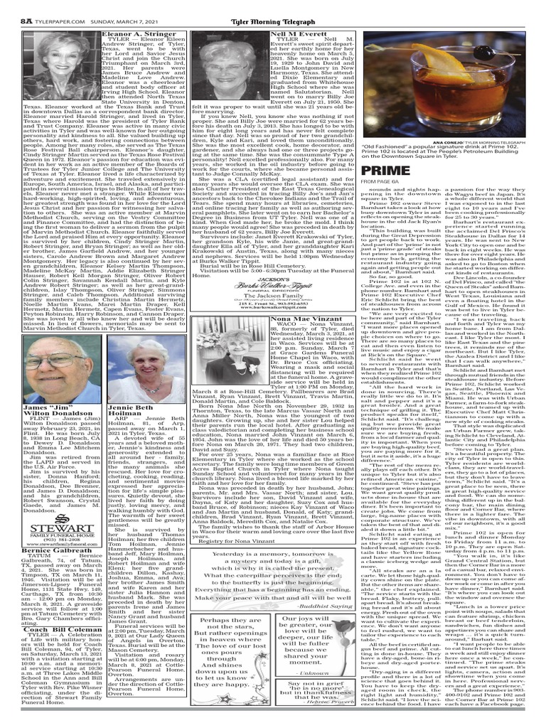 Prime: Eleanor A. Stringer Nell M Everett | PDF | Food And Drink | Foods