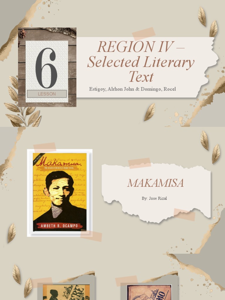 Lesson 6-Makamisa Report | PDF | Philippines