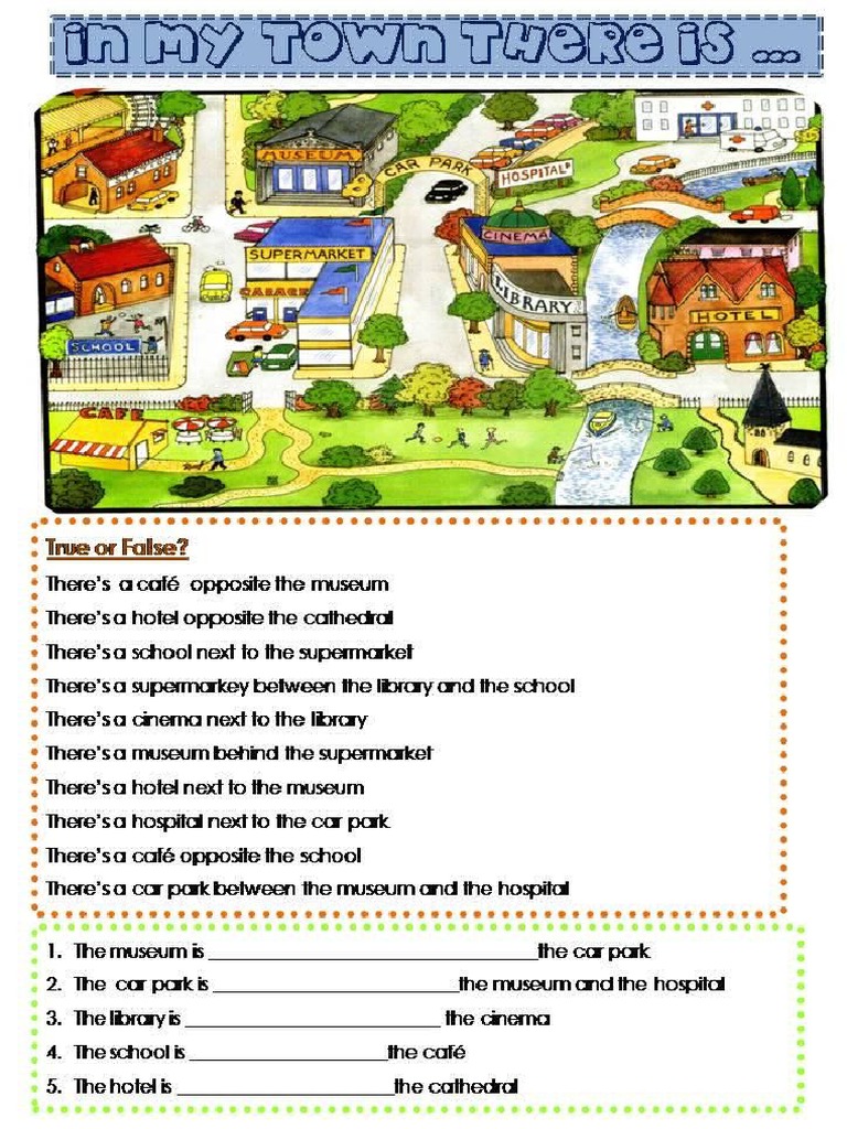 6th Graders Places in The City | PDF