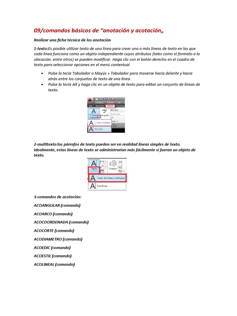 Sauri - Nicolas - Act09 - Comados de Anotación y Acotacuon | PDF | Diámetro | Curva