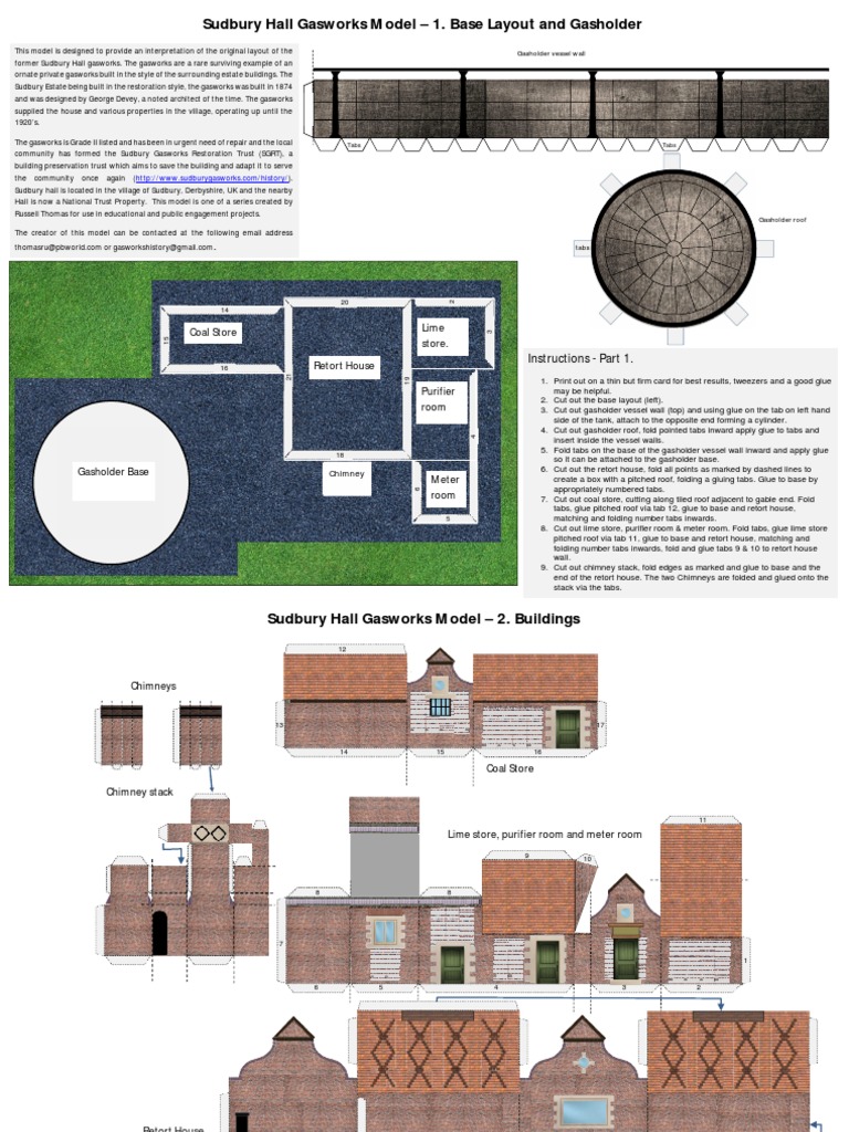 Sudbury Gasworks Model | PDF | Economic Sectors | Chemical Process ...