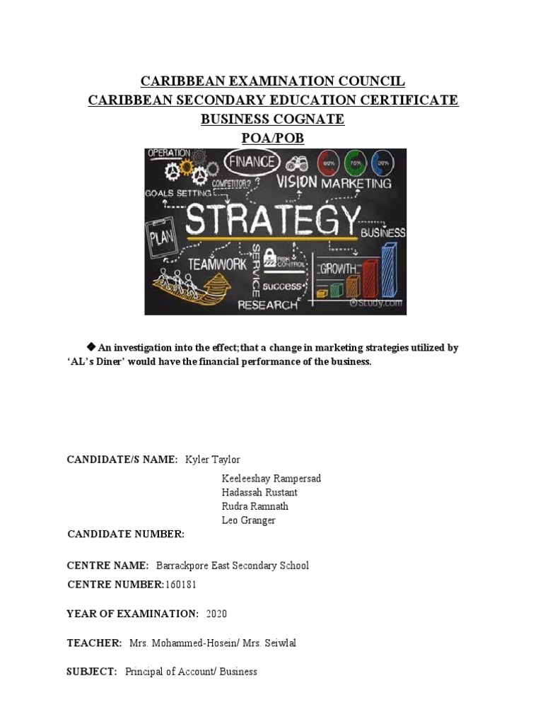 Kyler's Poa and Pob SBA | PDF | Working Capital | Balance Sheet