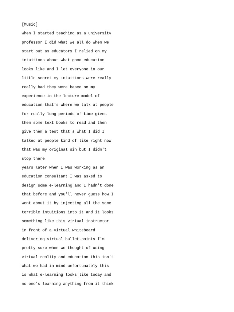 (Inggris) Why E-Learning Is Killing Education - Dr. Aaron Barth | PDF | Educational Technology ...