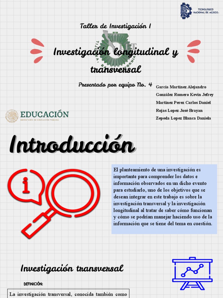 Investigación Longitudinal y Transversal | PDF | Hora | Estadísticas