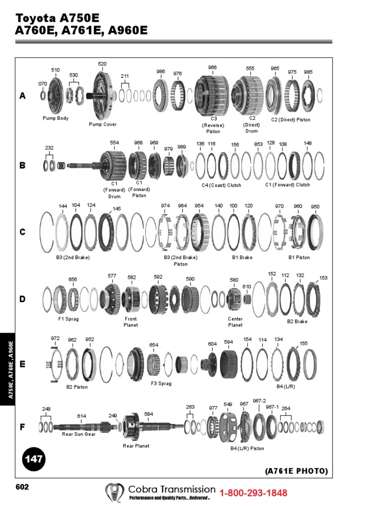 A750E A760E A76Catalog | PDF | Vehicle Technology | Vehicles