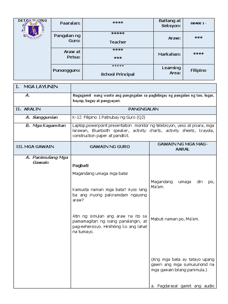 Pangngalan DLP | PDF
