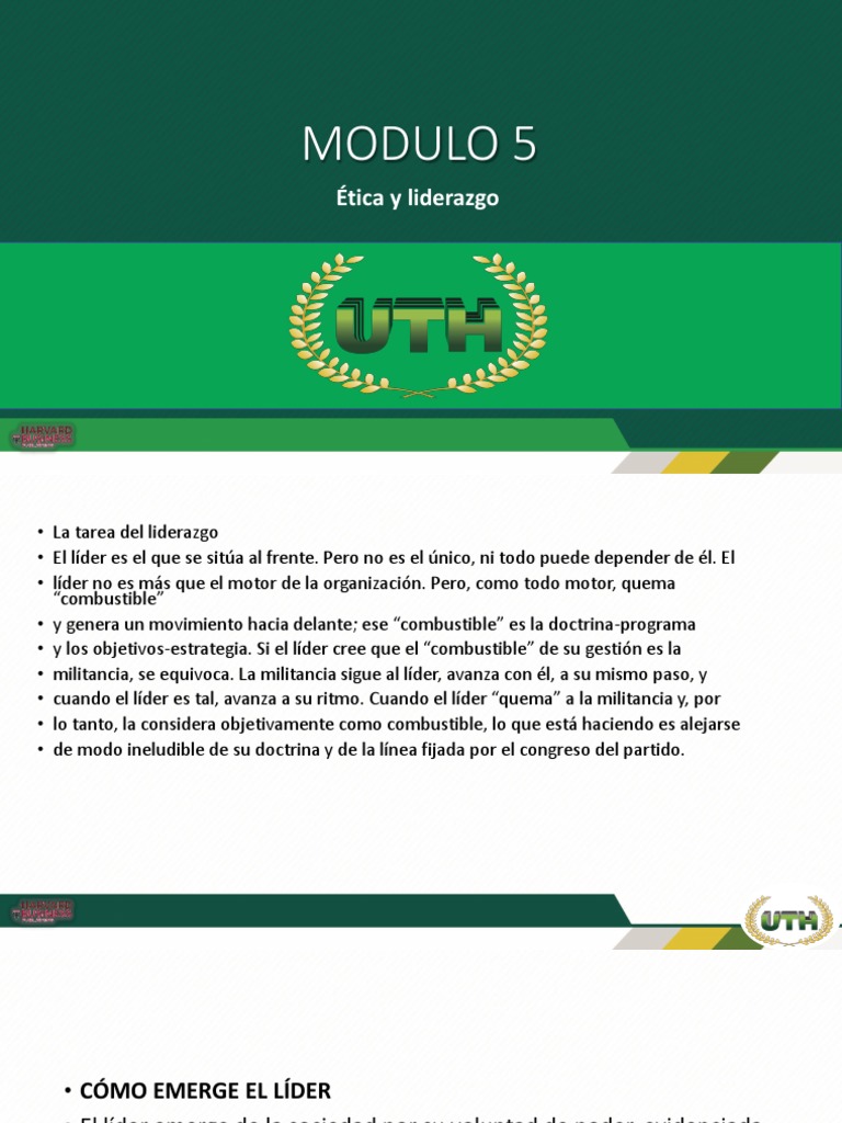 Modulo 50 Contenido | PDF | Liderazgo | Empoderamiento