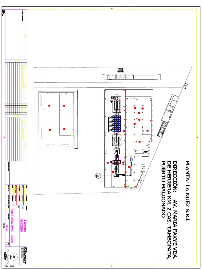 Sede - PEM - Plano de Arreglo General - Seguridad - 2 | PDF