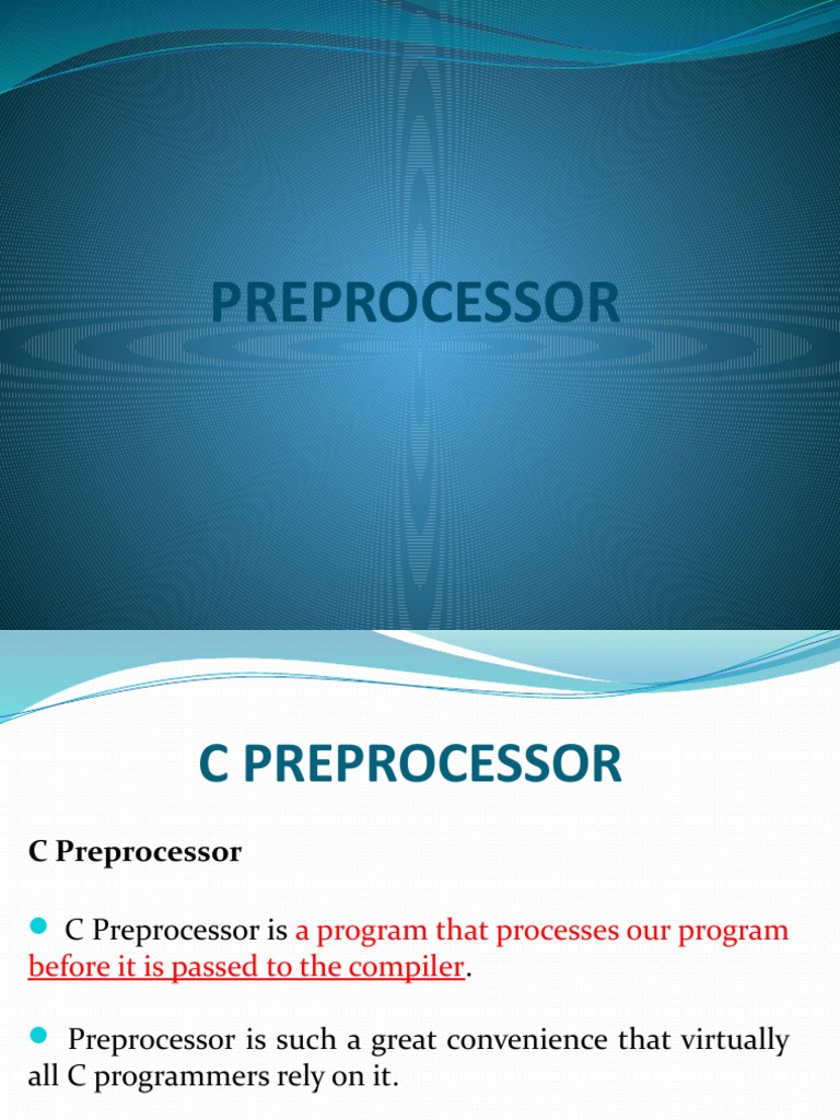 3 Preprocessing | PDF | Source Code | Software Engineering