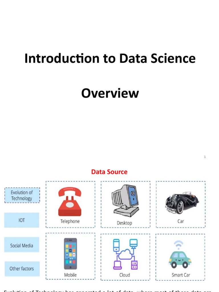 CH 1 Introduction To Data Science | PDF | Data Science | Data