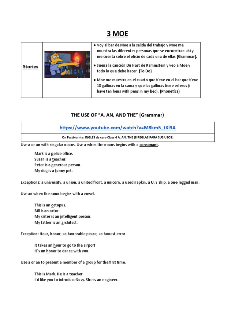 3 Moe | PDF