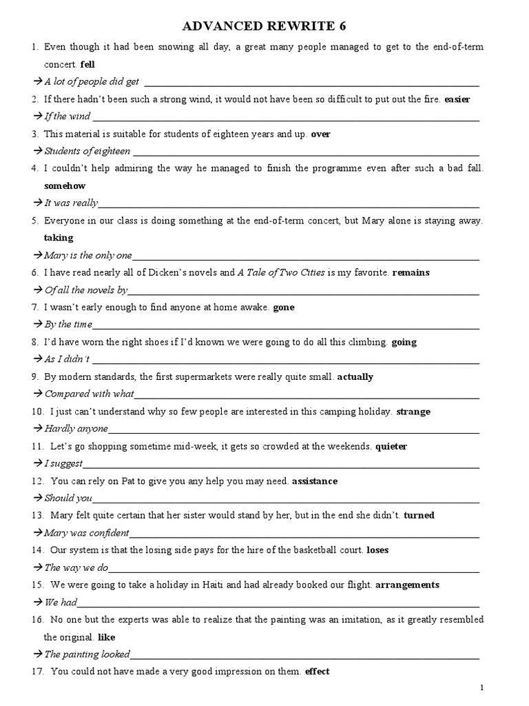 Advanced Rewrite 6 (Vĩnh Bá 1-100) | PDF