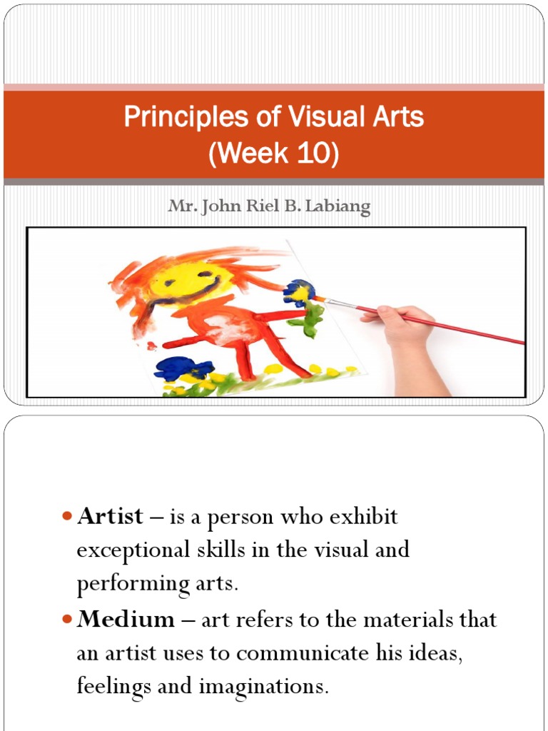 Principles of Visual Arts | PDF | Acrylic Paint | Pastel