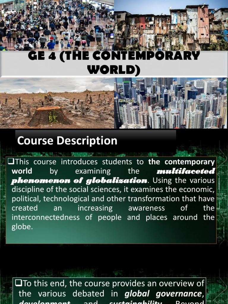 Chapter 1 Introduction To Globalization | PDF | Globalization | Market ...