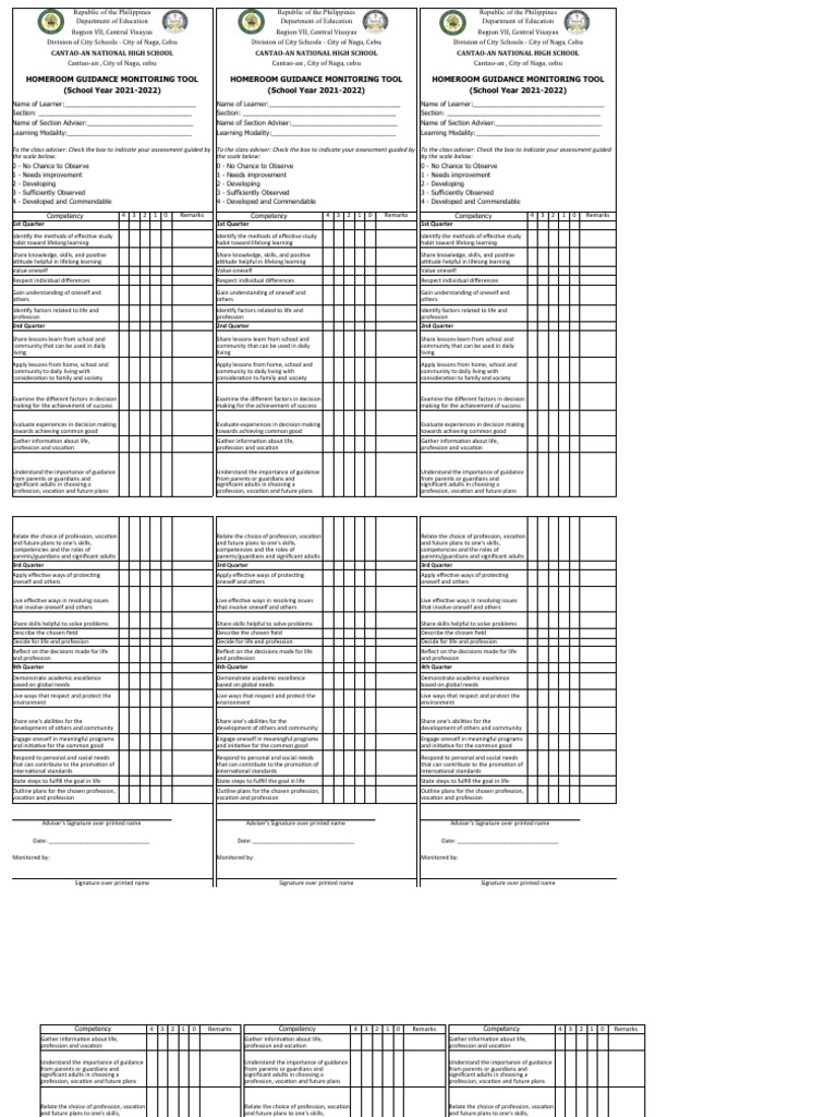 HGP Card | PDF | Lifelong Learning | Learning