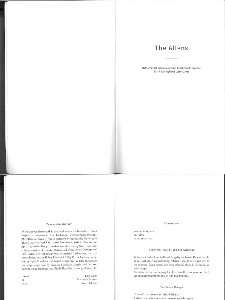 The Aliens | PDF