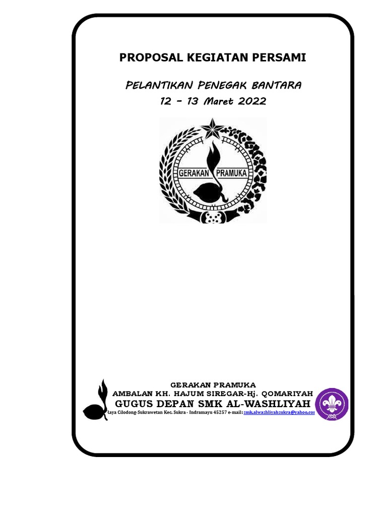 Proposal Pelantikan Bantara | PDF Proposal Pelantikan Bantara | PDF
