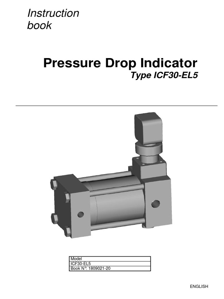 Pressure Drop Indicator | PDF | Piston | Safety