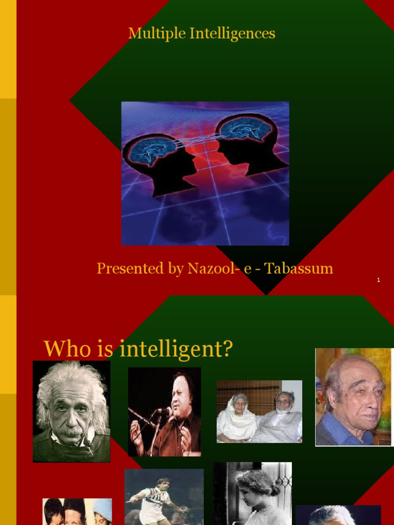 Multiple Intelligences | PDF | Cognitive Science | Learning