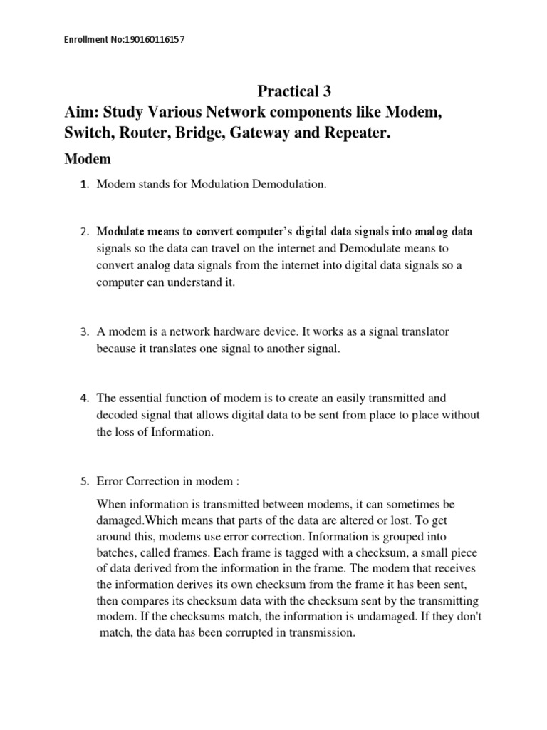 Computer Network Practical 2 | PDF | Network Switch | Computer Network