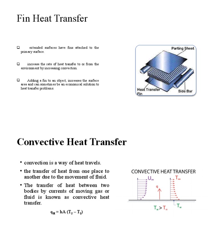 Fin Heat Transfer | PDF
