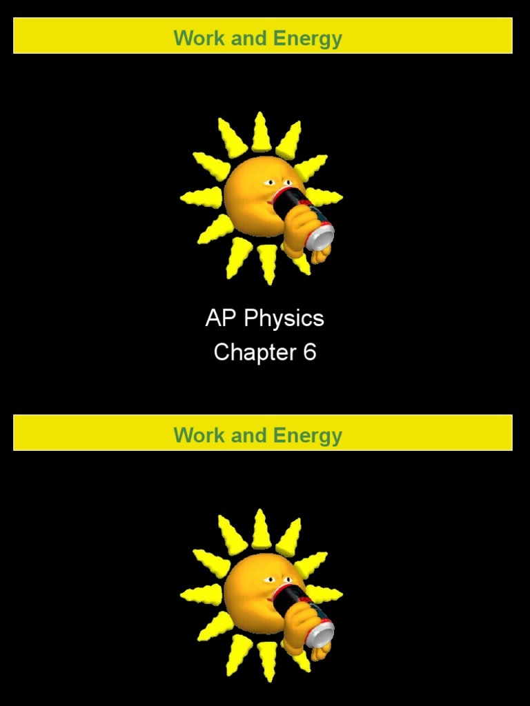 Work and Energy: AP Physics | PDF | Force | Kinetic Energy